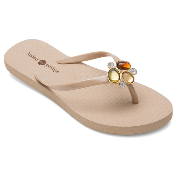 lindsay phillips | Shoes | Lindsay Phillips Kelly Flip Flip Stone New ...
